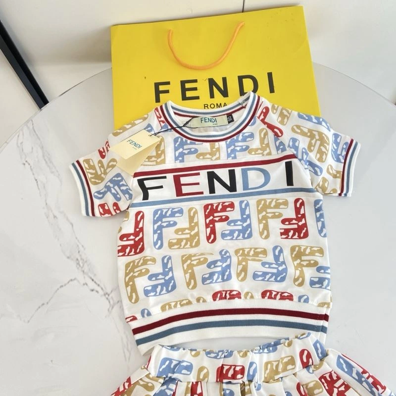 Brand-authenticated Fendi Kids