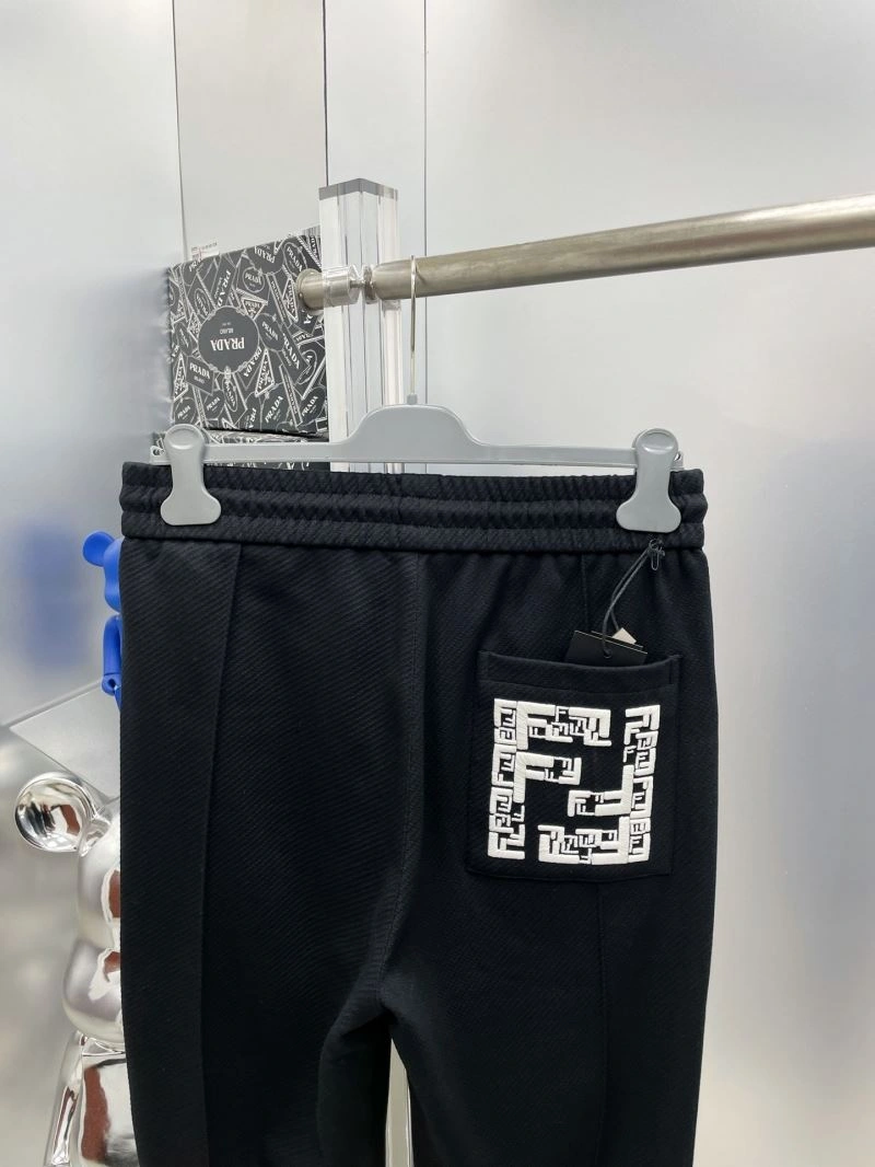 Brand-authenticated Fendi Long Pants