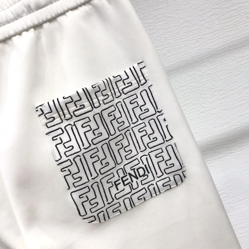 Brand-authenticated Fendi Long Pants