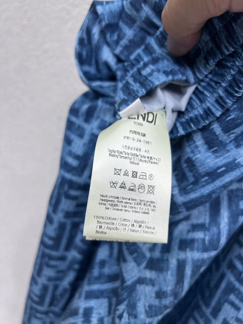 High accuracy Fendi Long Pants