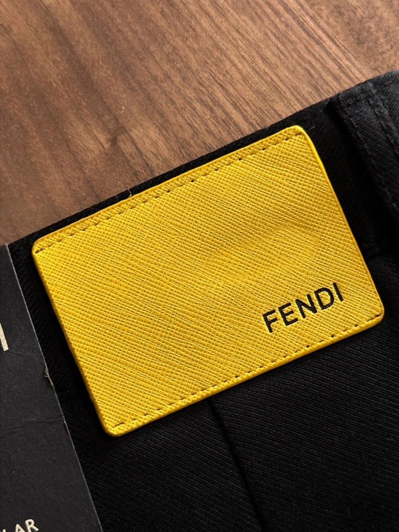 Brand-authenticated Fendi Long Pants