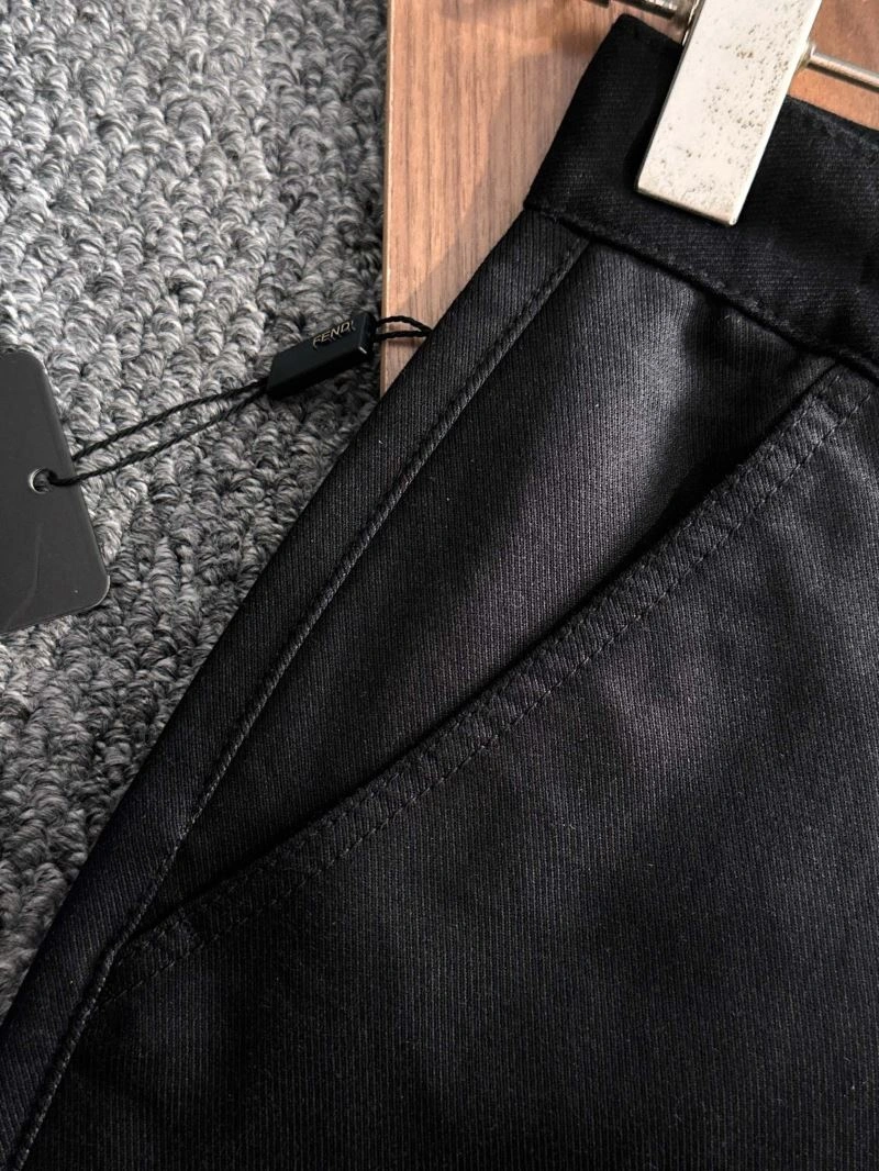 Brand-authenticated Fendi Long Pants