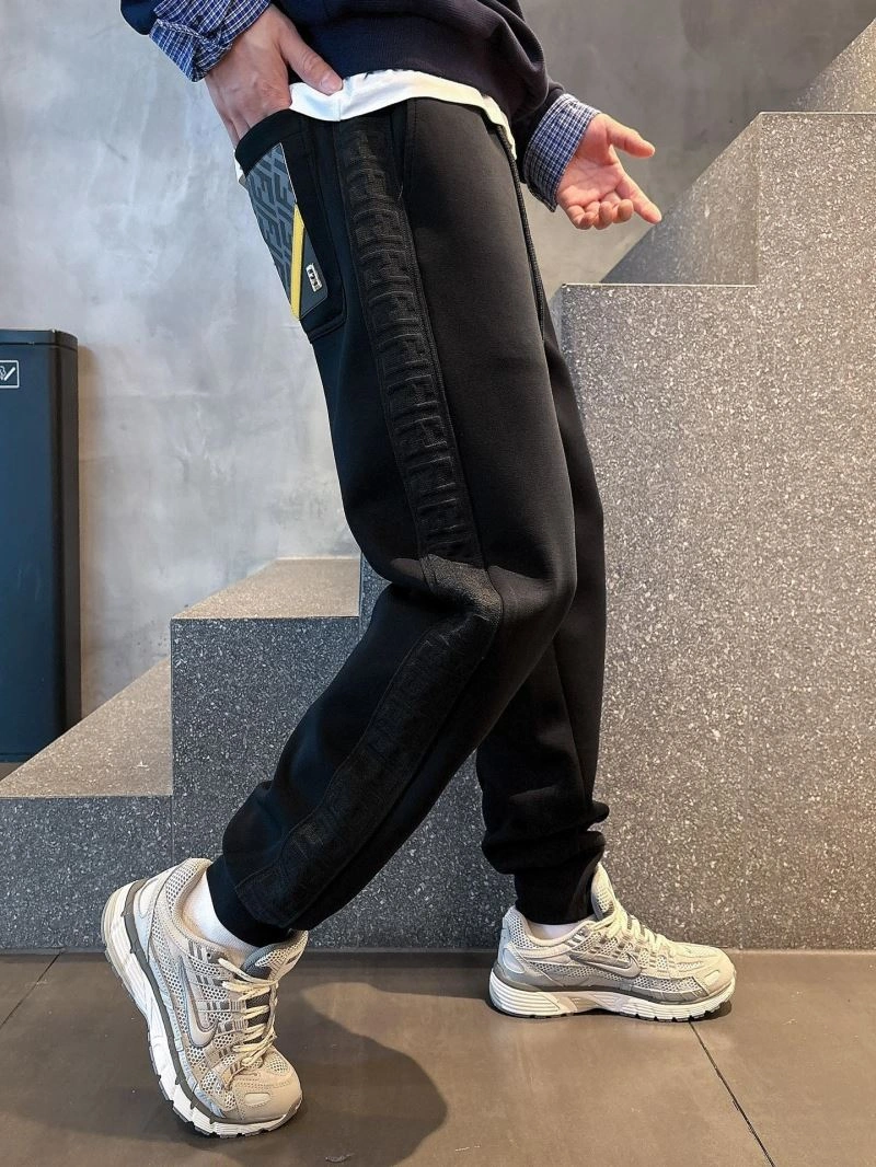 Brand-authenticated Fendi Long Pants