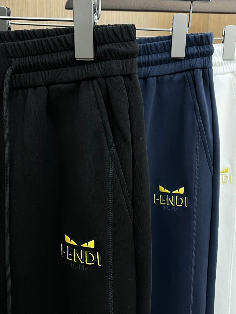 Brand-authenticated Fendi Long Pants
