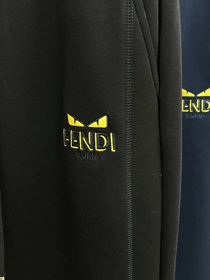 Brand-authenticated Fendi Long Pants