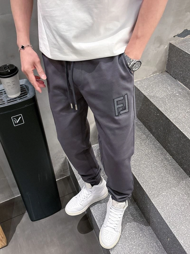 Brand-authenticated Fendi Long Pants
