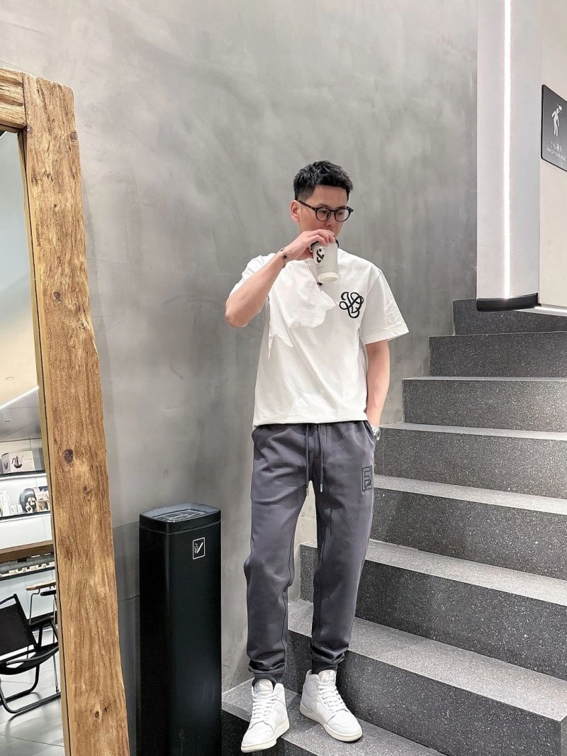 Brand-authenticated Fendi Long Pants