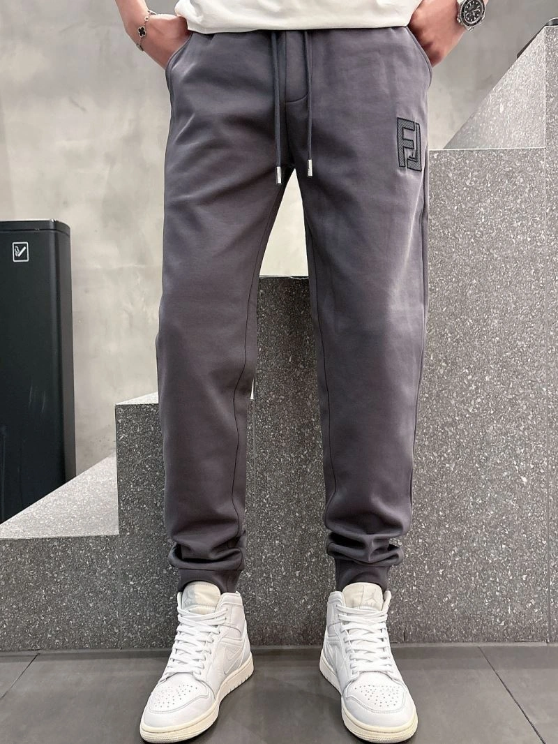 Brand-authenticated Fendi Long Pants