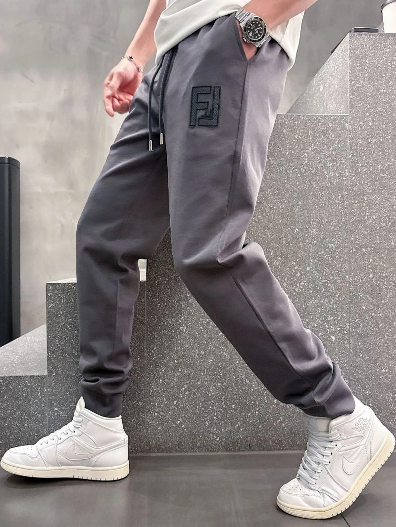 Brand-authenticated Fendi Long Pants