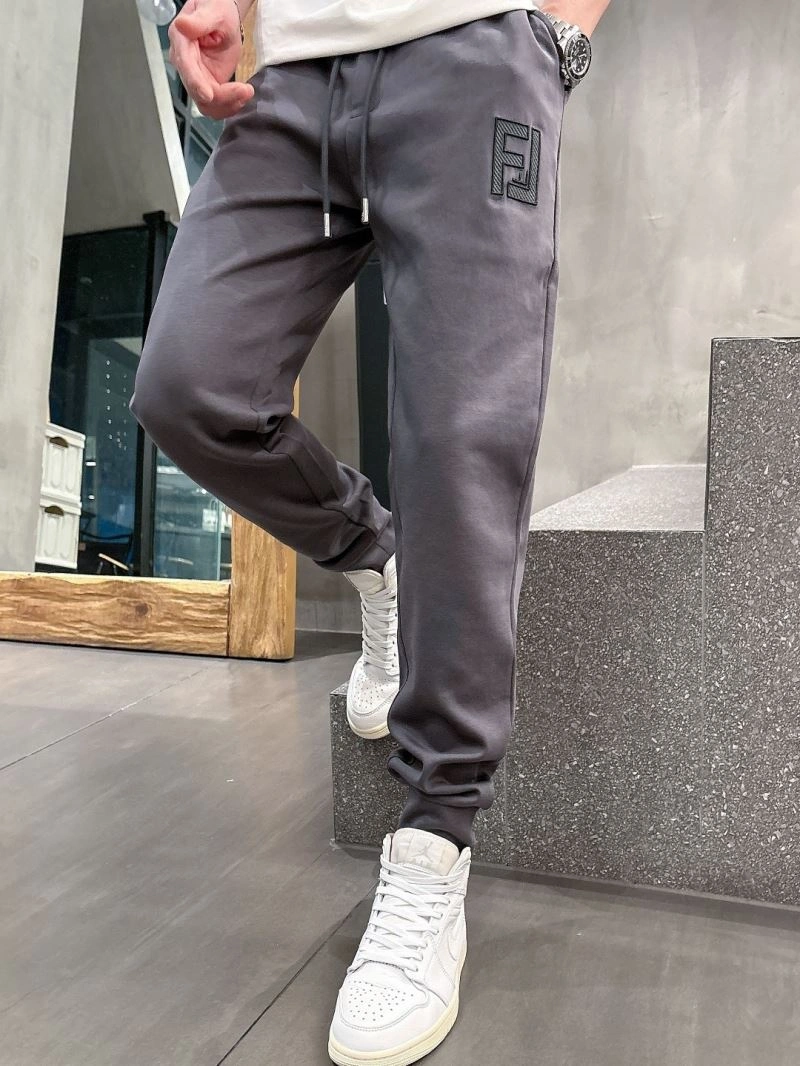 Brand-authenticated Fendi Long Pants