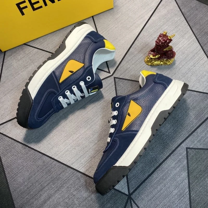 Precise copy Fendi Low Shoes