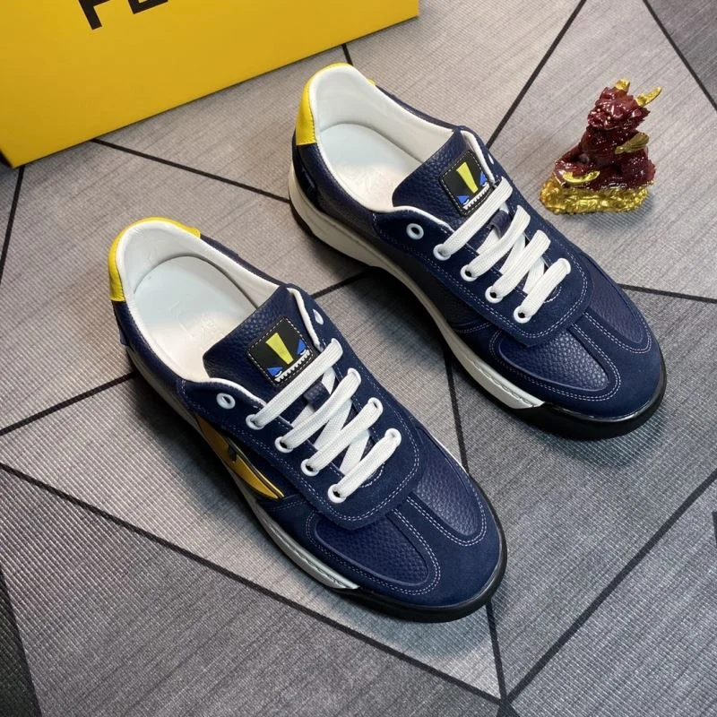 Precise copy Fendi Low Shoes