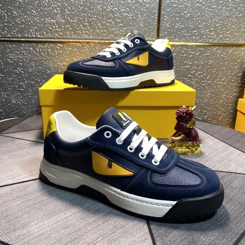 Precise copy Fendi Low Shoes