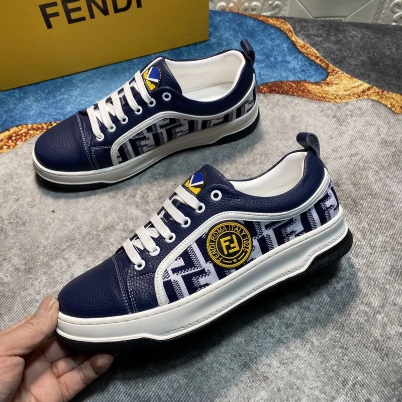 Brand-authenticated Fendi Low Shoes