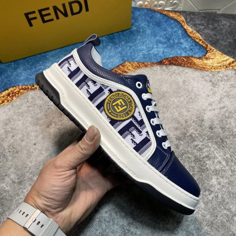 Brand-authenticated Fendi Low Shoes