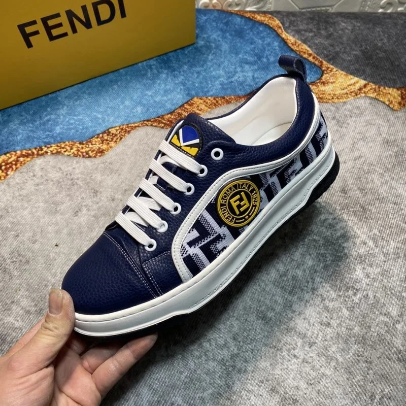 Brand-authenticated Fendi Low Shoes