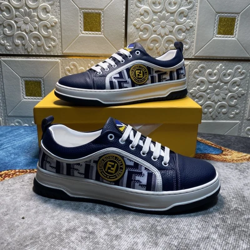Brand-authenticated Fendi Low Shoes