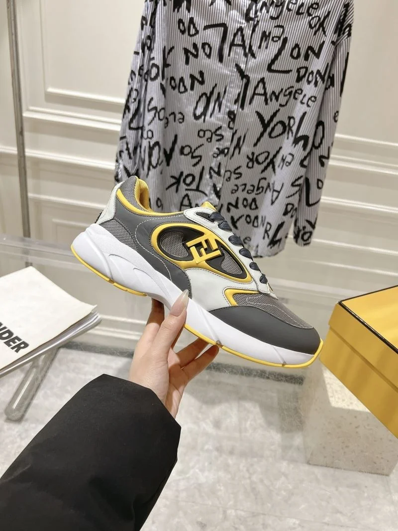 Precise copy Fendi Low Shoes