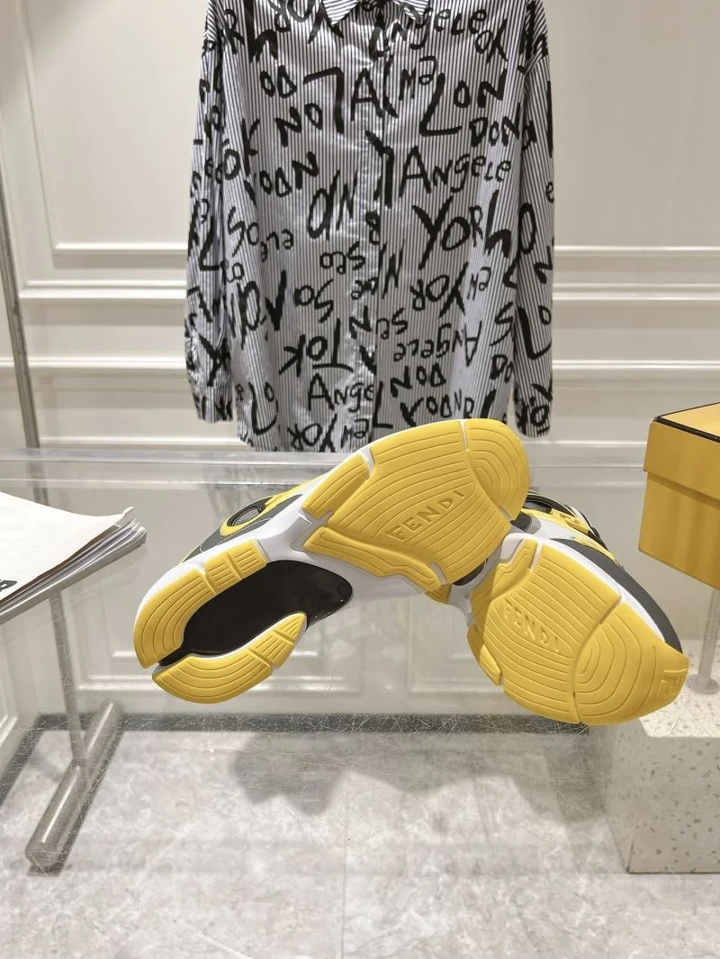 Precise copy Fendi Low Shoes