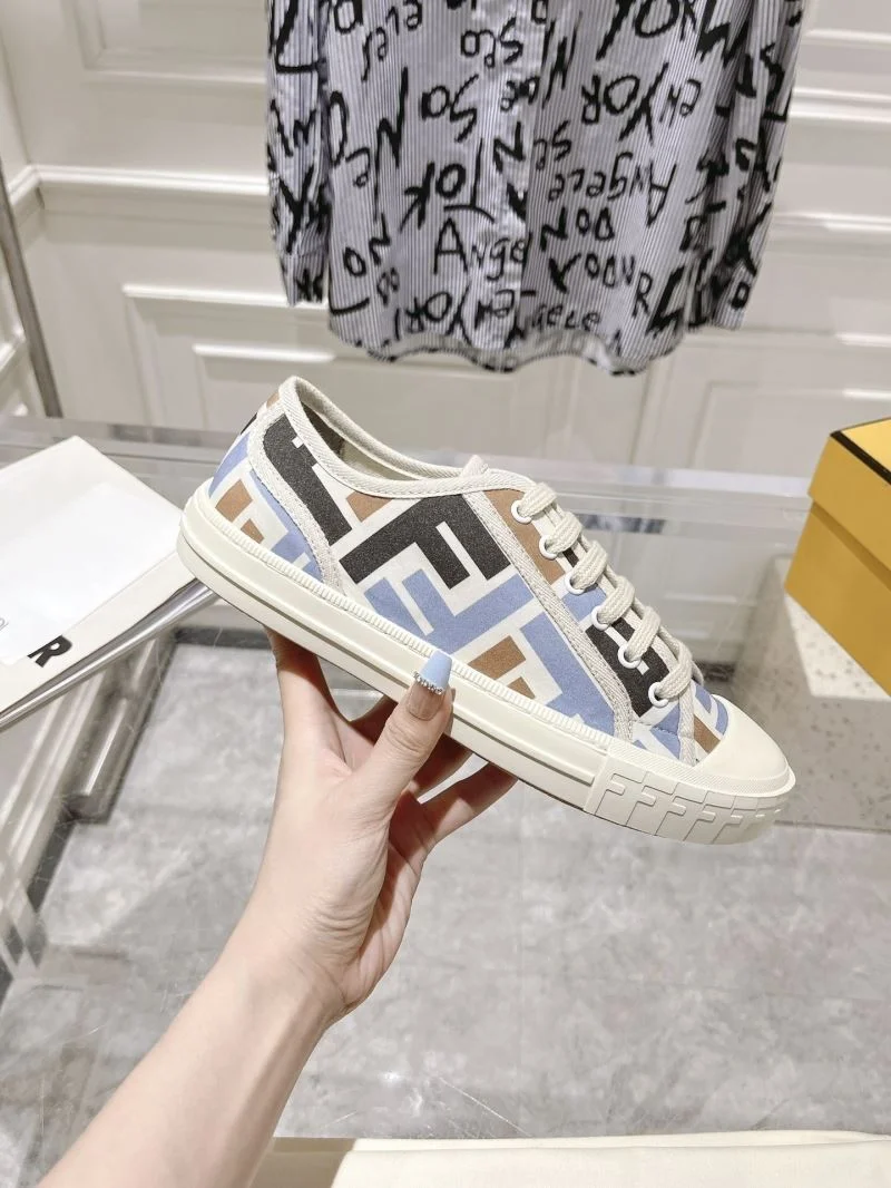 Precise copy Fendi Low Shoes