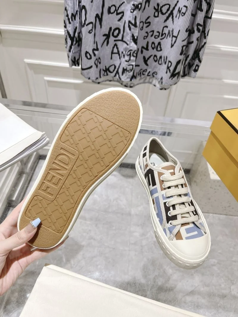 Precise copy Fendi Low Shoes