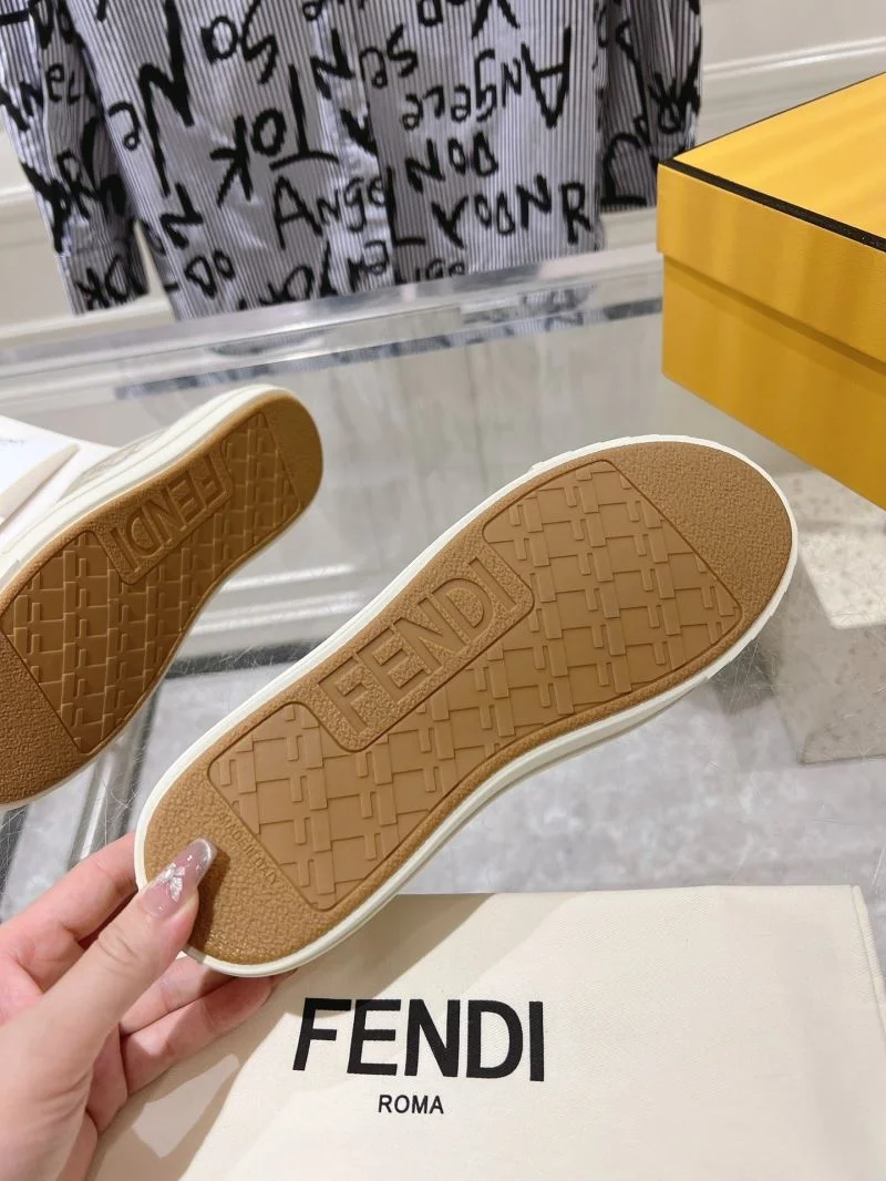 Perfect replica Fendi Low Shoes