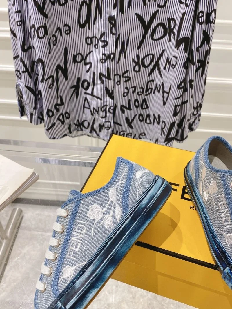 Brand-original Fendi Low Shoes