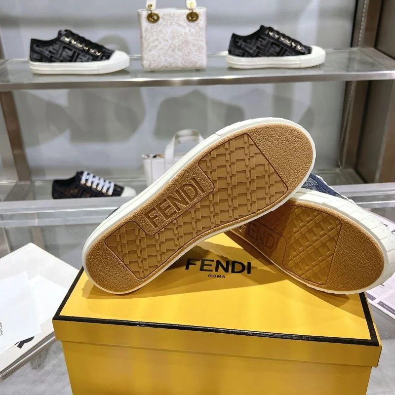 Brand-authenticated Fendi Low Shoes