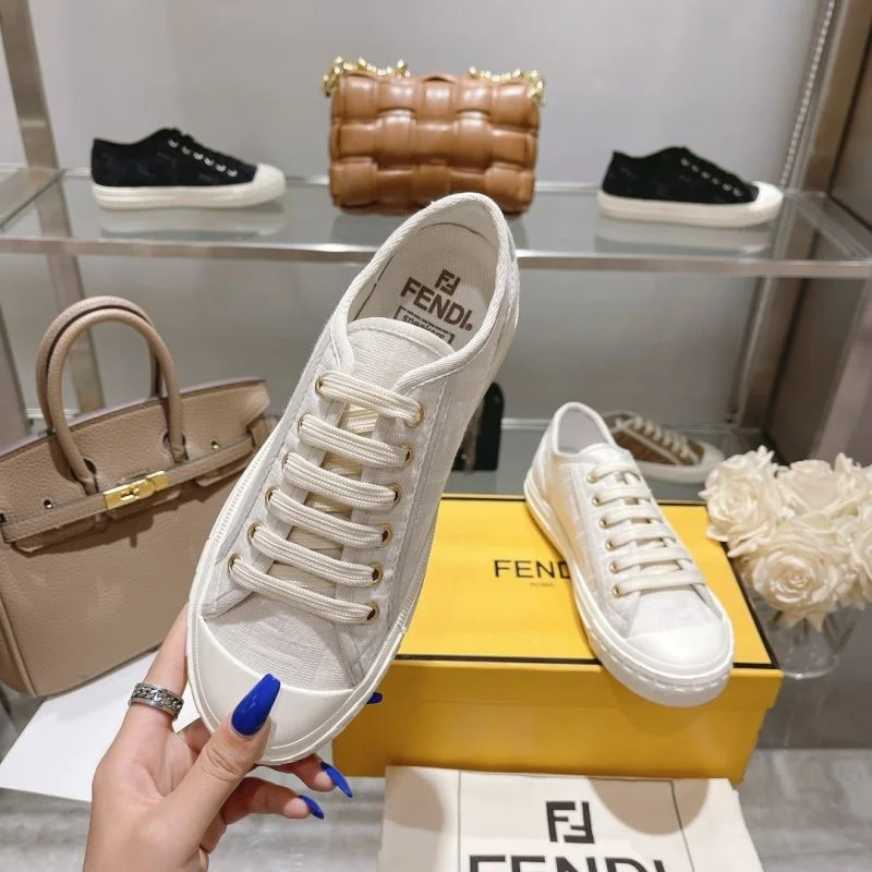 Brand-original Fendi Low Shoes