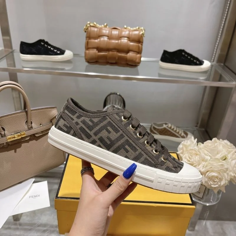 Factory-made Fendi Low Shoes