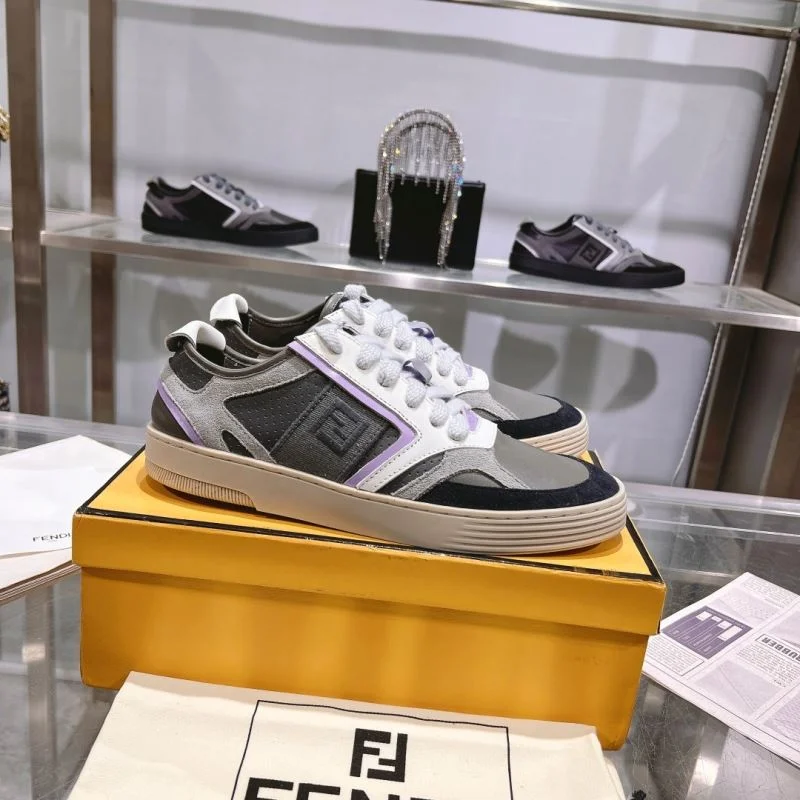 Brand-authenticated Fendi Low Shoes
