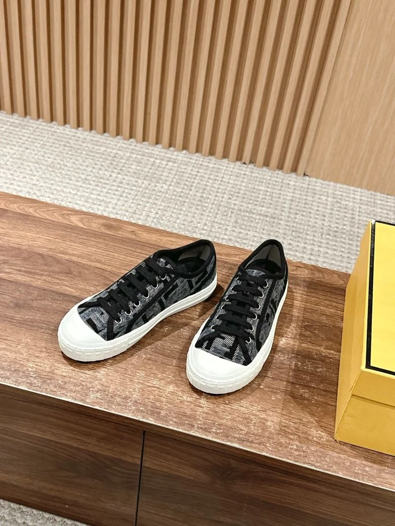 Brand-authenticated Fendi Low Shoes