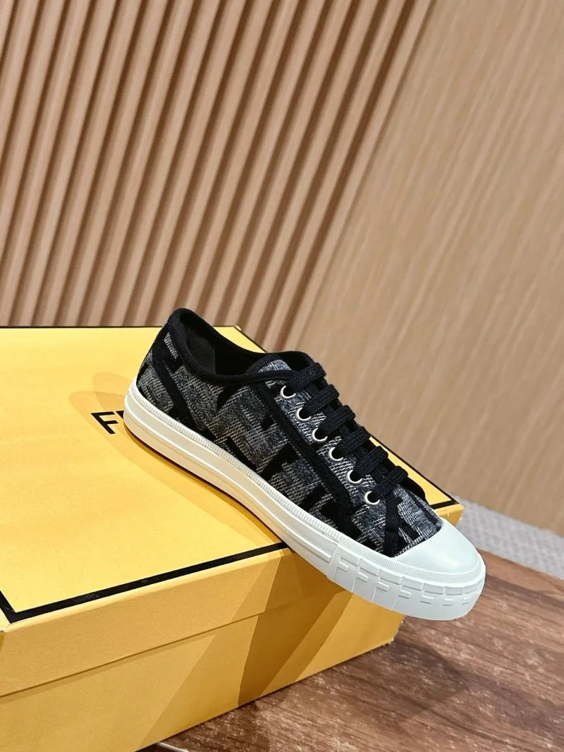 Brand-authenticated Fendi Low Shoes