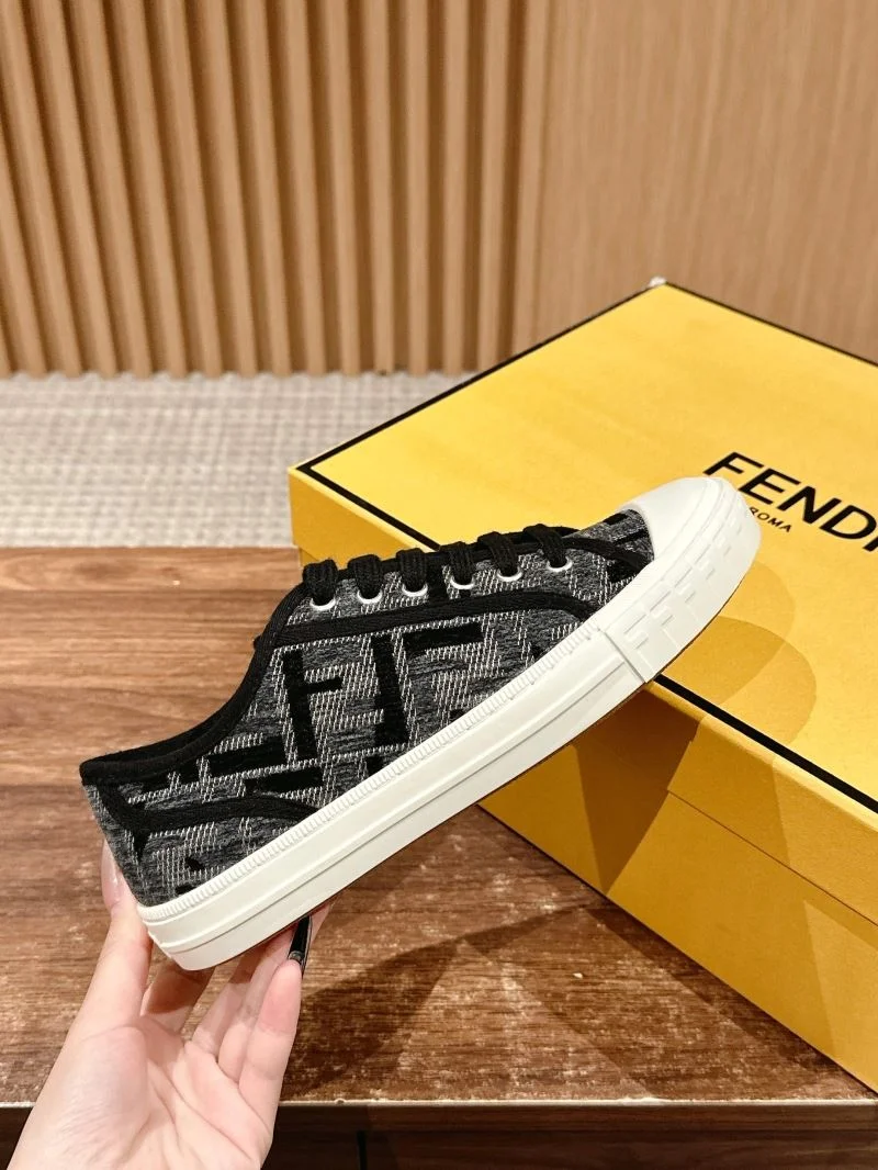 Brand-authenticated Fendi Low Shoes
