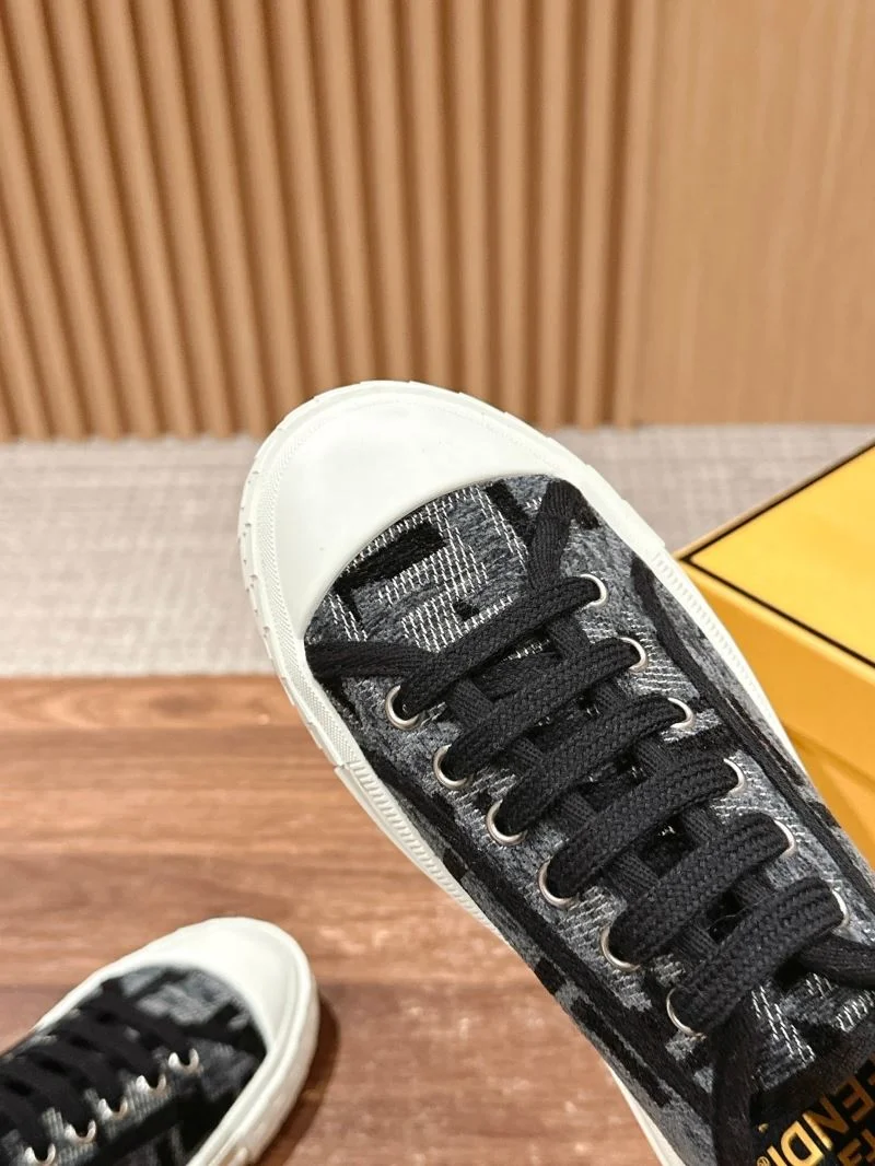 Brand-authenticated Fendi Low Shoes