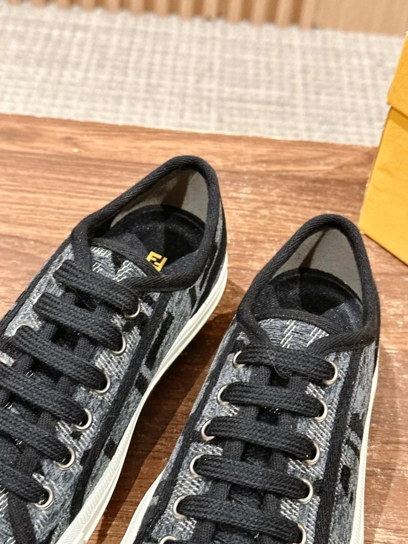 Brand-authenticated Fendi Low Shoes