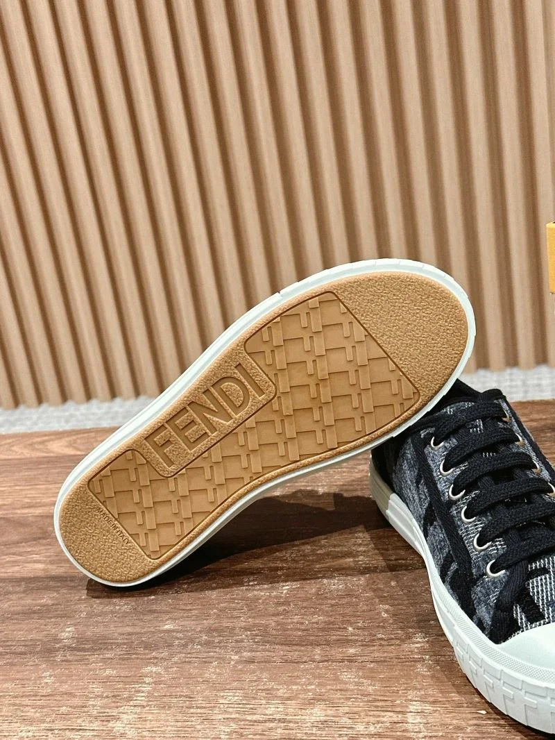 Brand-authenticated Fendi Low Shoes