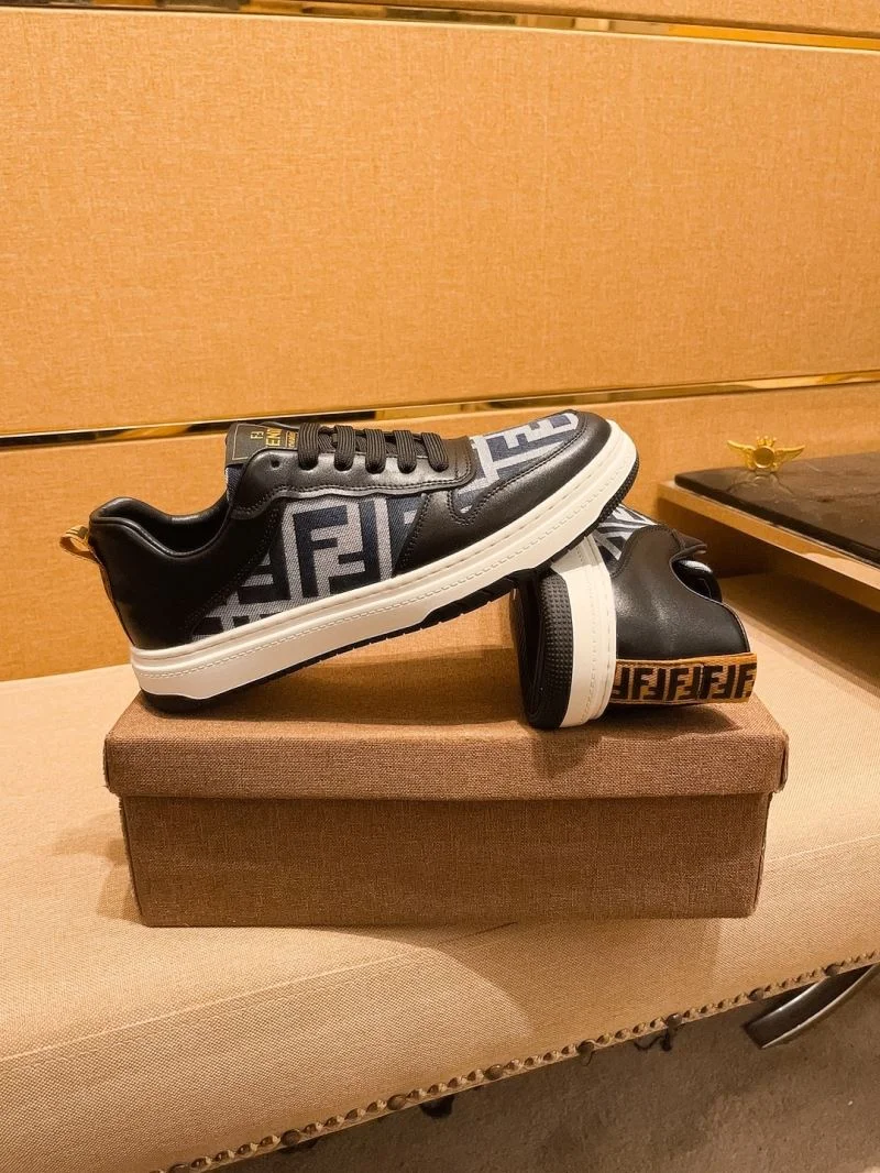 Brand-authenticated Fendi Low Shoes
