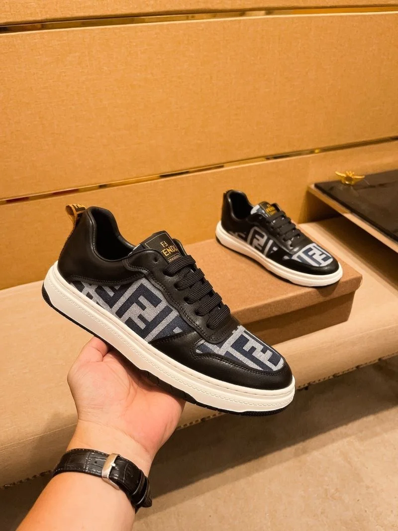 Brand-authenticated Fendi Low Shoes