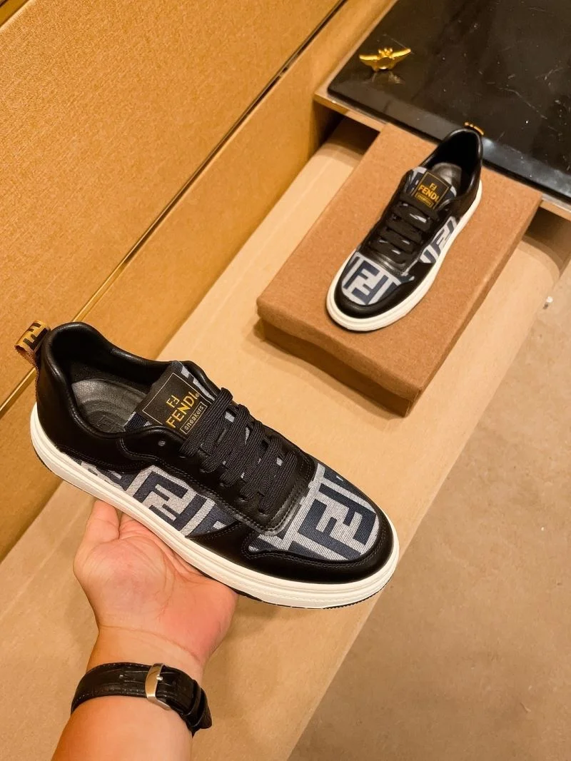 Brand-authenticated Fendi Low Shoes