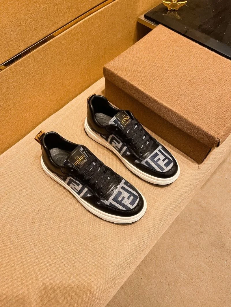 Brand-authenticated Fendi Low Shoes