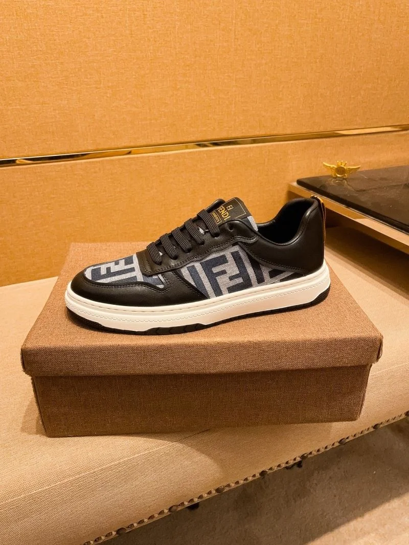 Brand-authenticated Fendi Low Shoes