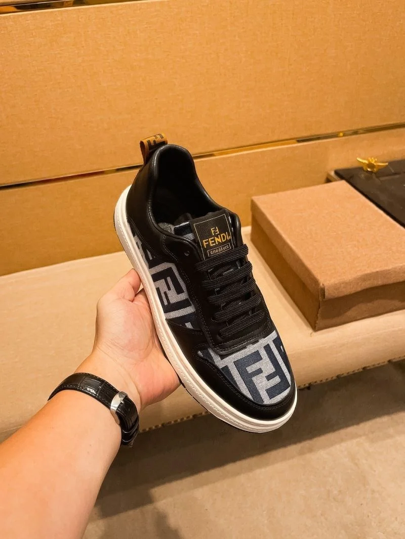 Brand-authenticated Fendi Low Shoes