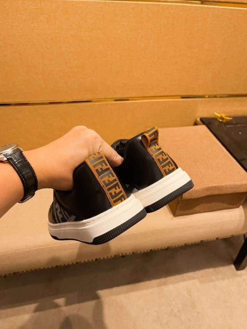 Brand-authenticated Fendi Low Shoes