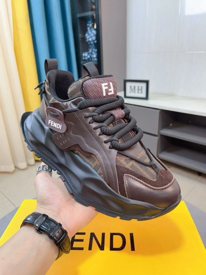 High accuracy Fendi Low Shoes