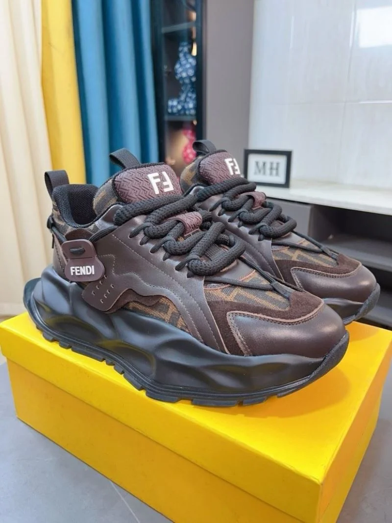 High accuracy Fendi Low Shoes