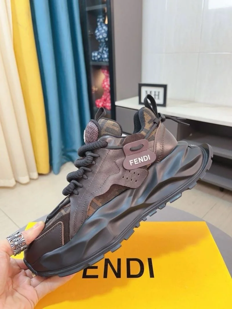High accuracy Fendi Low Shoes