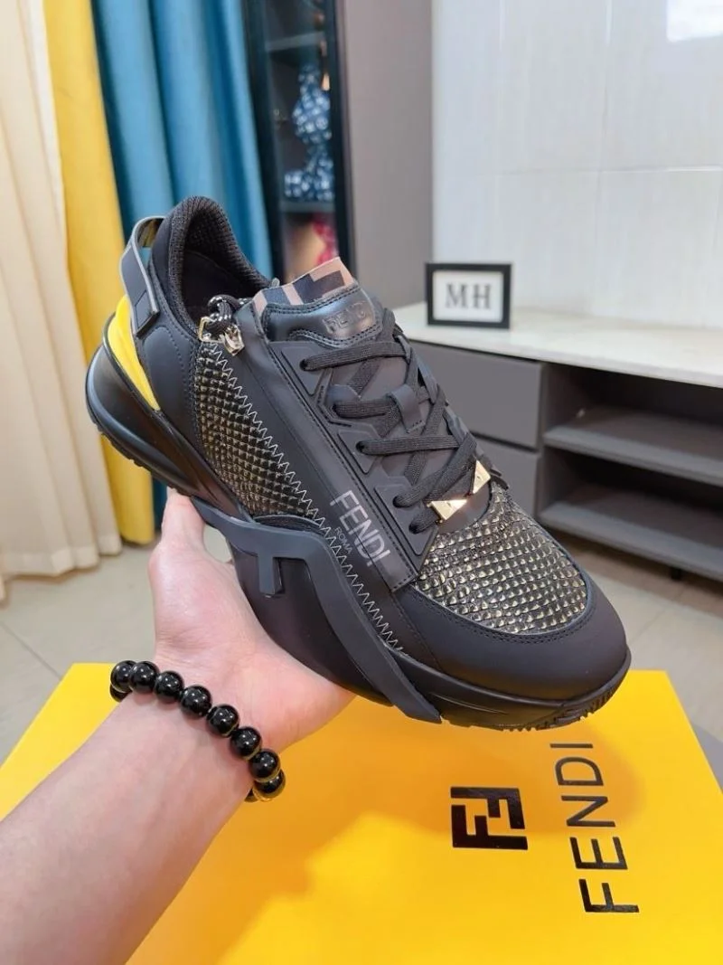 Precise copy Fendi Low Shoes