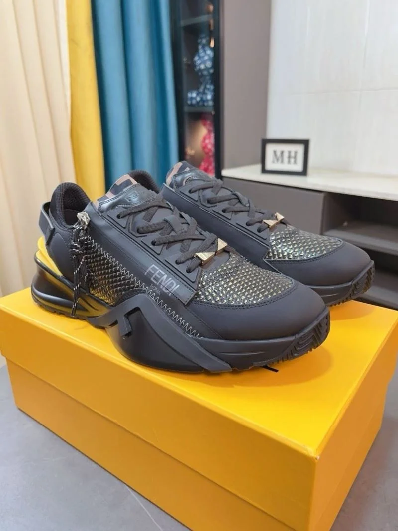 Precise copy Fendi Low Shoes