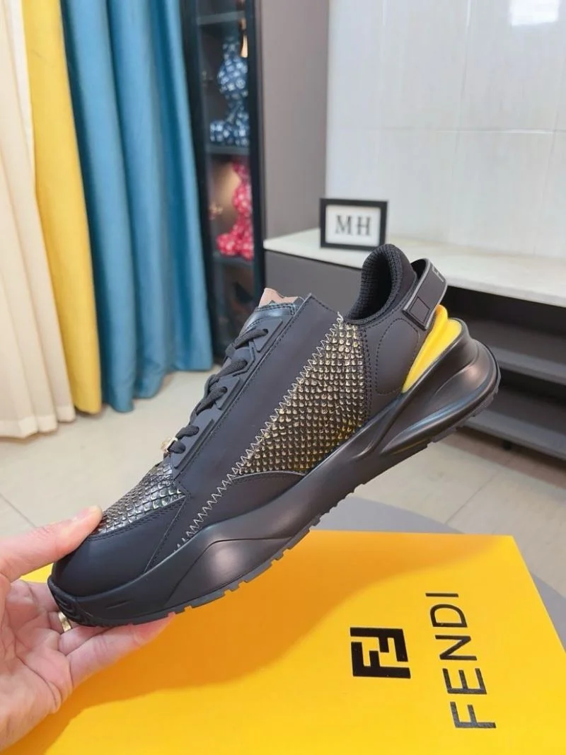 Precise copy Fendi Low Shoes